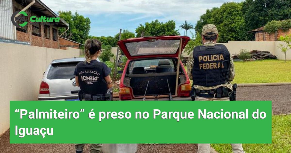 “Palmiteiro” é preso no Parque Nacional do Iguaçu – Rádio Cultura Foz ...